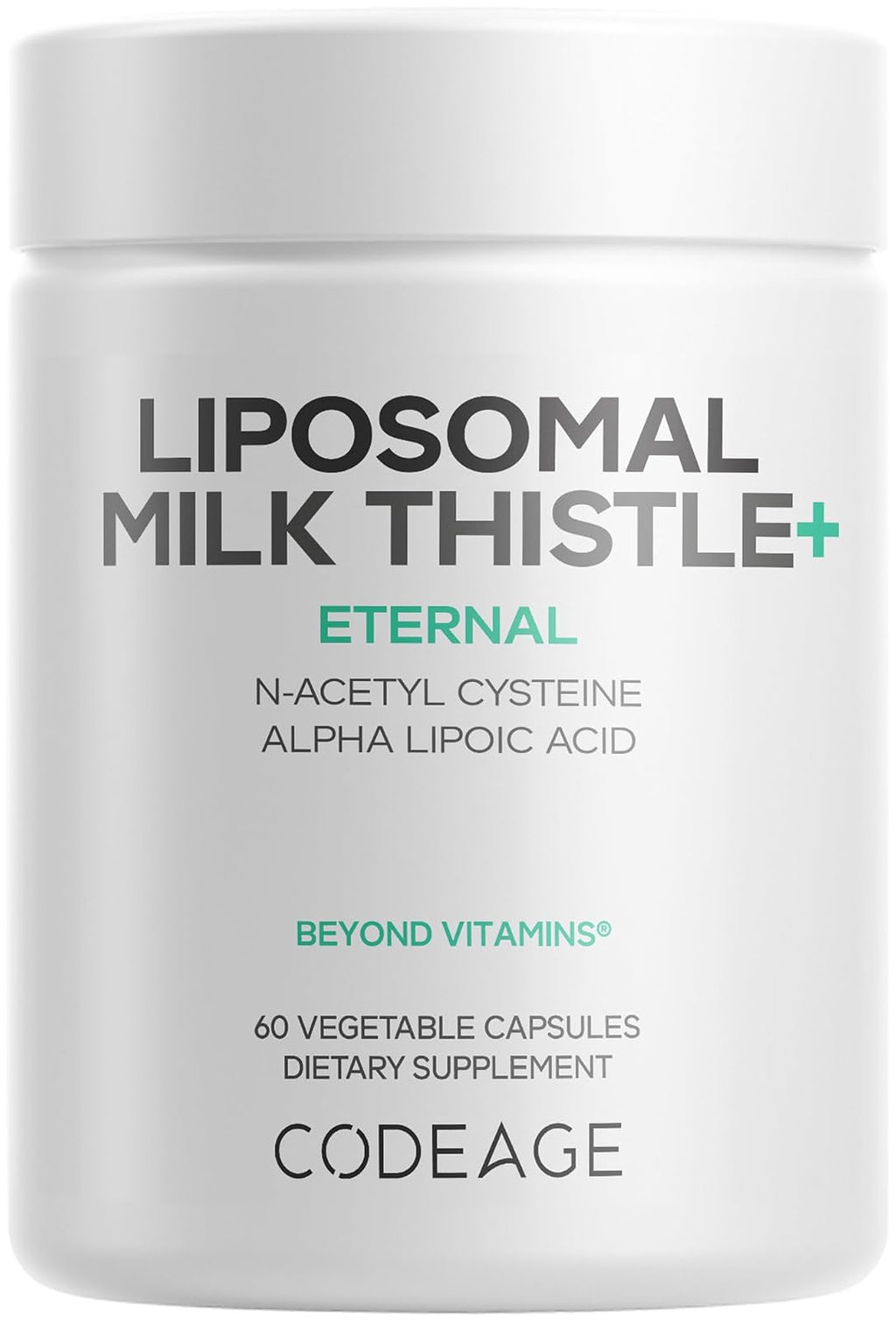 milk thistle herbal supplement capsules