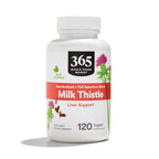 milk thistle herbal supplement capsules