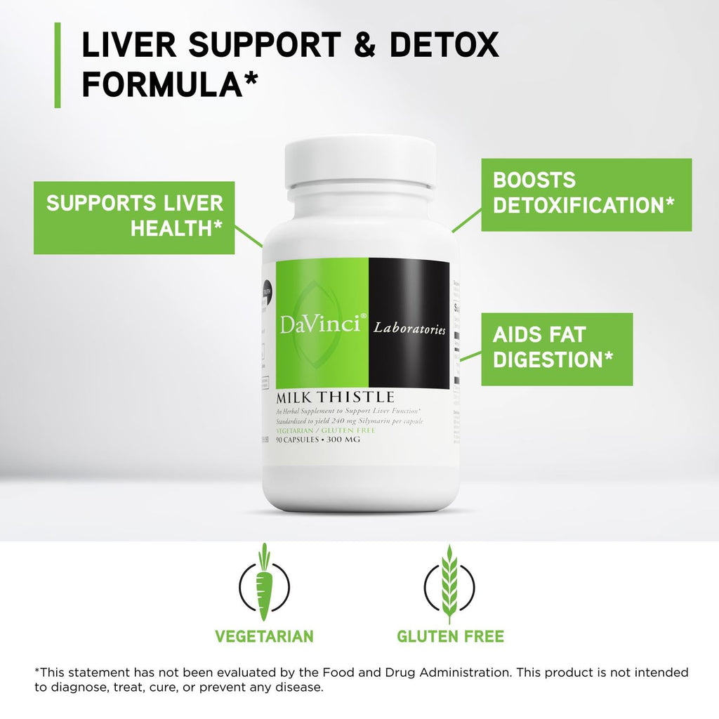 milk thistle herbal supplement for detox