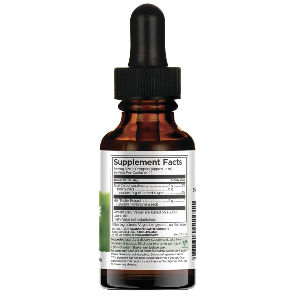 milk thistle herbal supplement for liver health