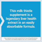 milk thistle herbal supplement for vitality