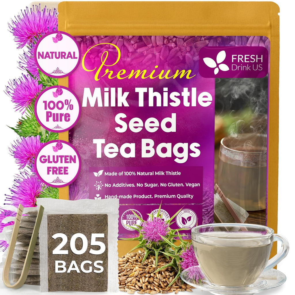 milk thistle herbal tea bags