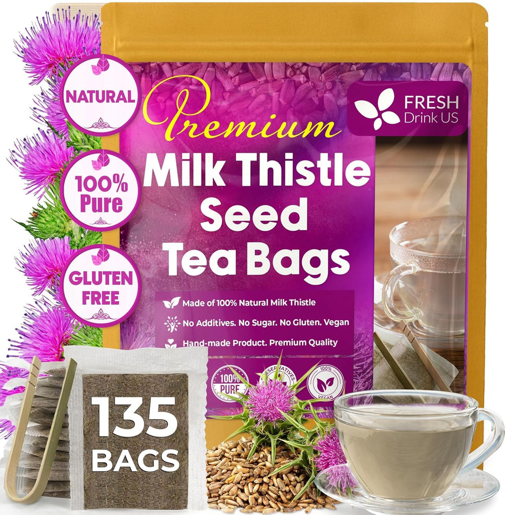 milk thistle herbal tea bags