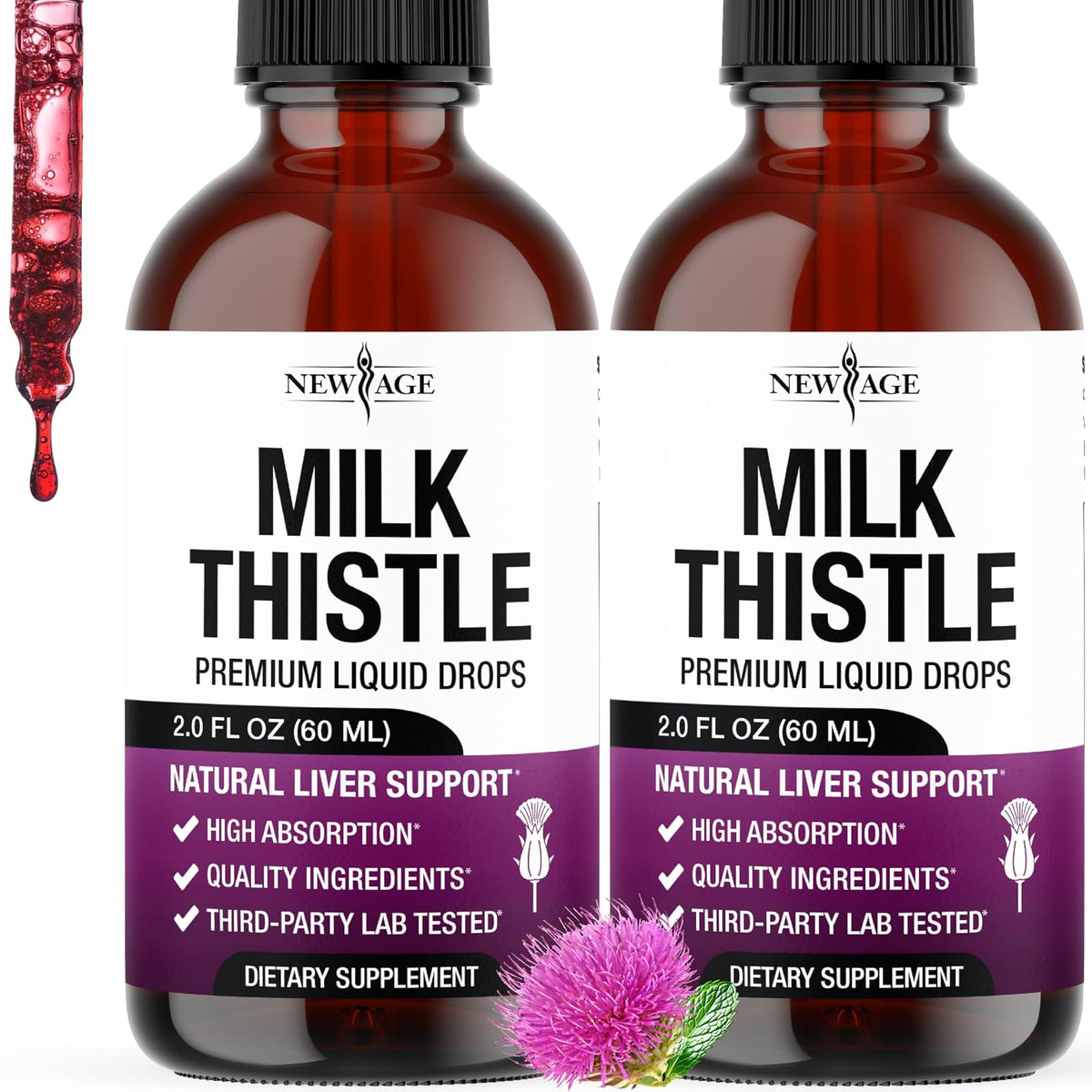 Milk Thistle Liquid Drops for liver health