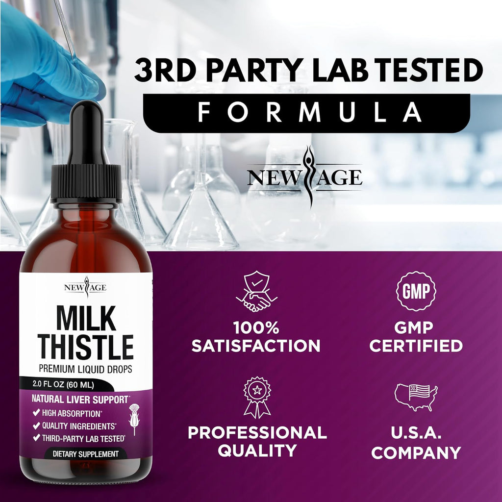 Milk Thistle liquid for antioxidant benefits