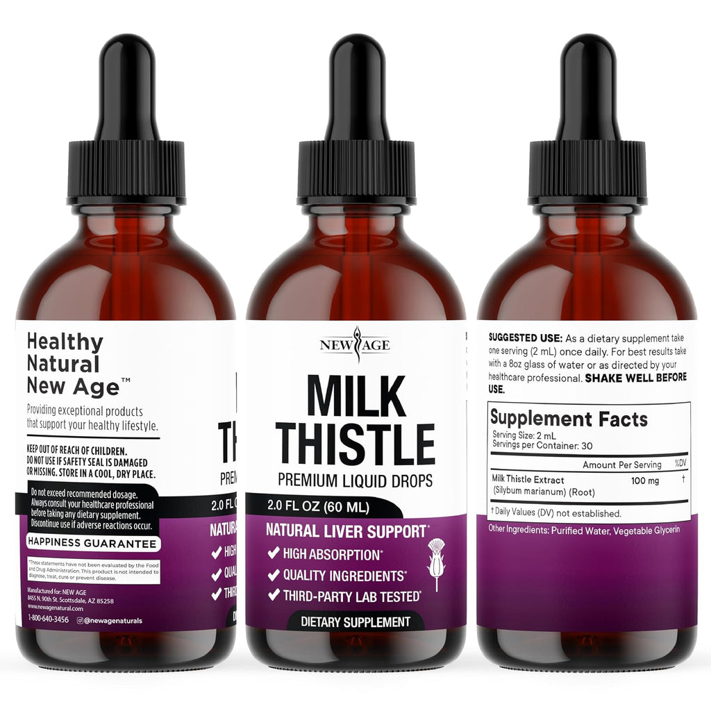 Milk Thistle liquid for overall wellness