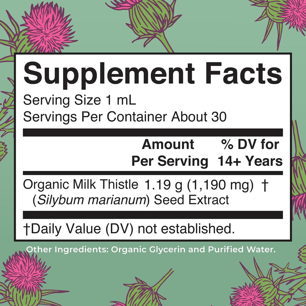 milk thistle liquid supplement benefits