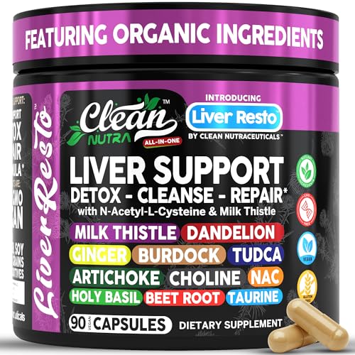 milk thistle liver cleanse capsules