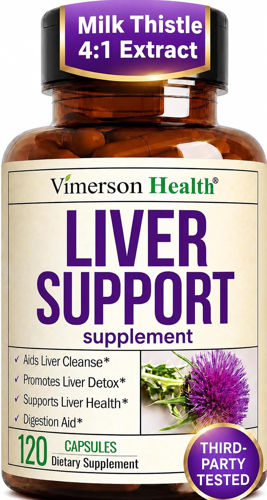 milk thistle liver detox capsules