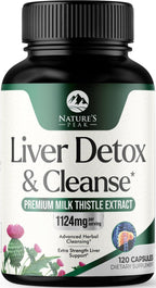 Milk Thistle liver detox capsules