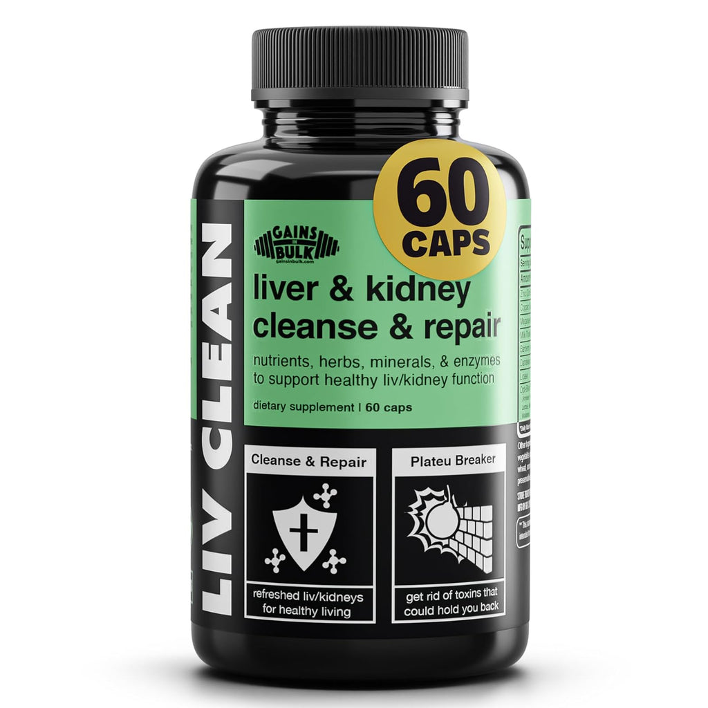 milk thistle liver detox capsules