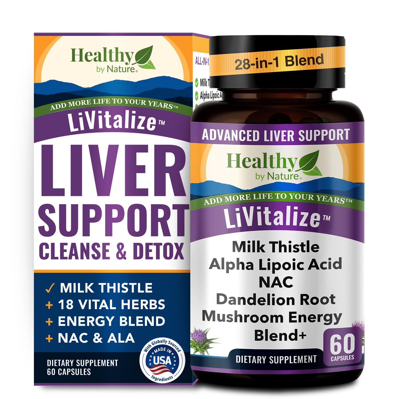milk thistle liver detox capsules