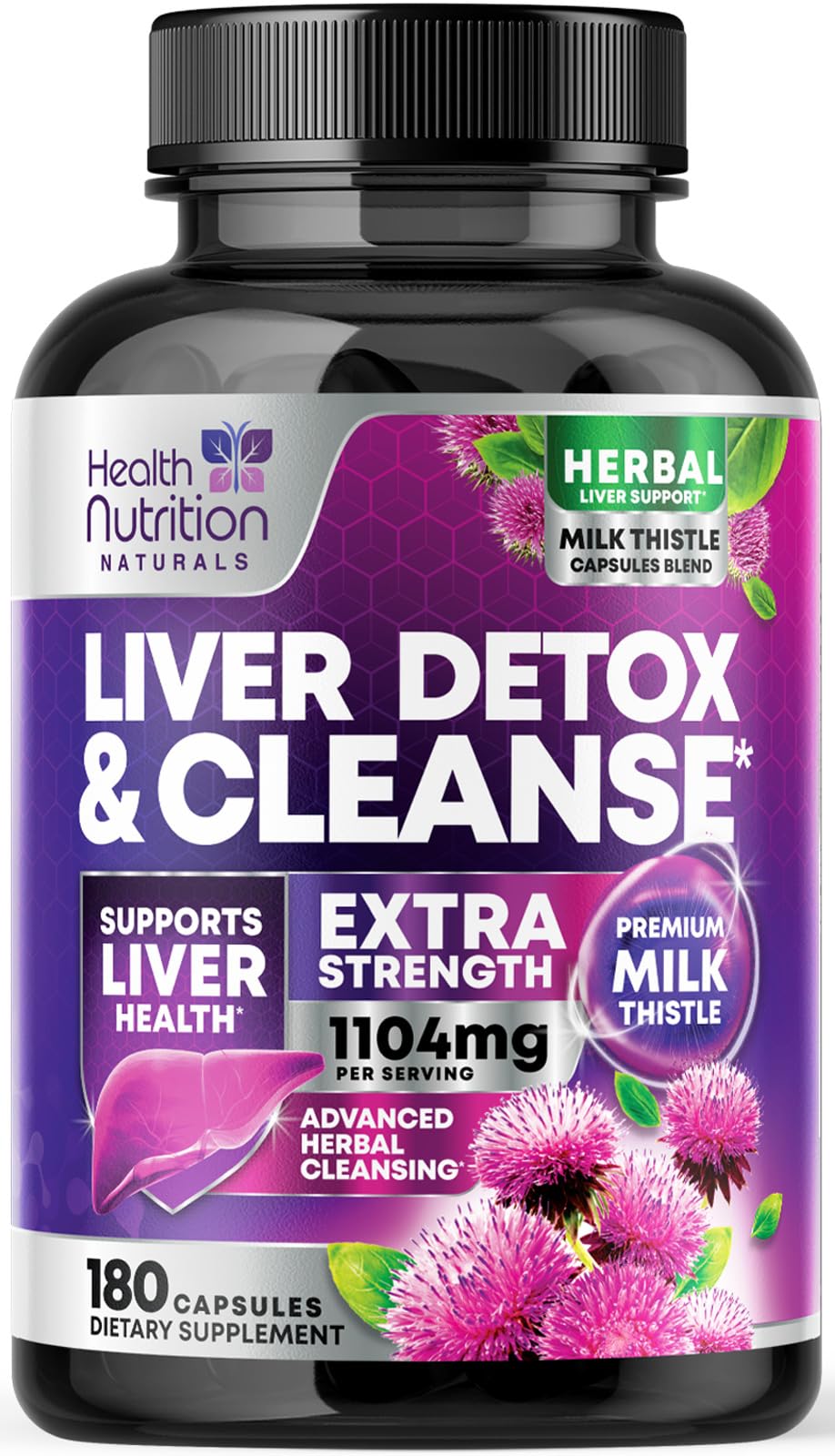 milk thistle liver detox capsules