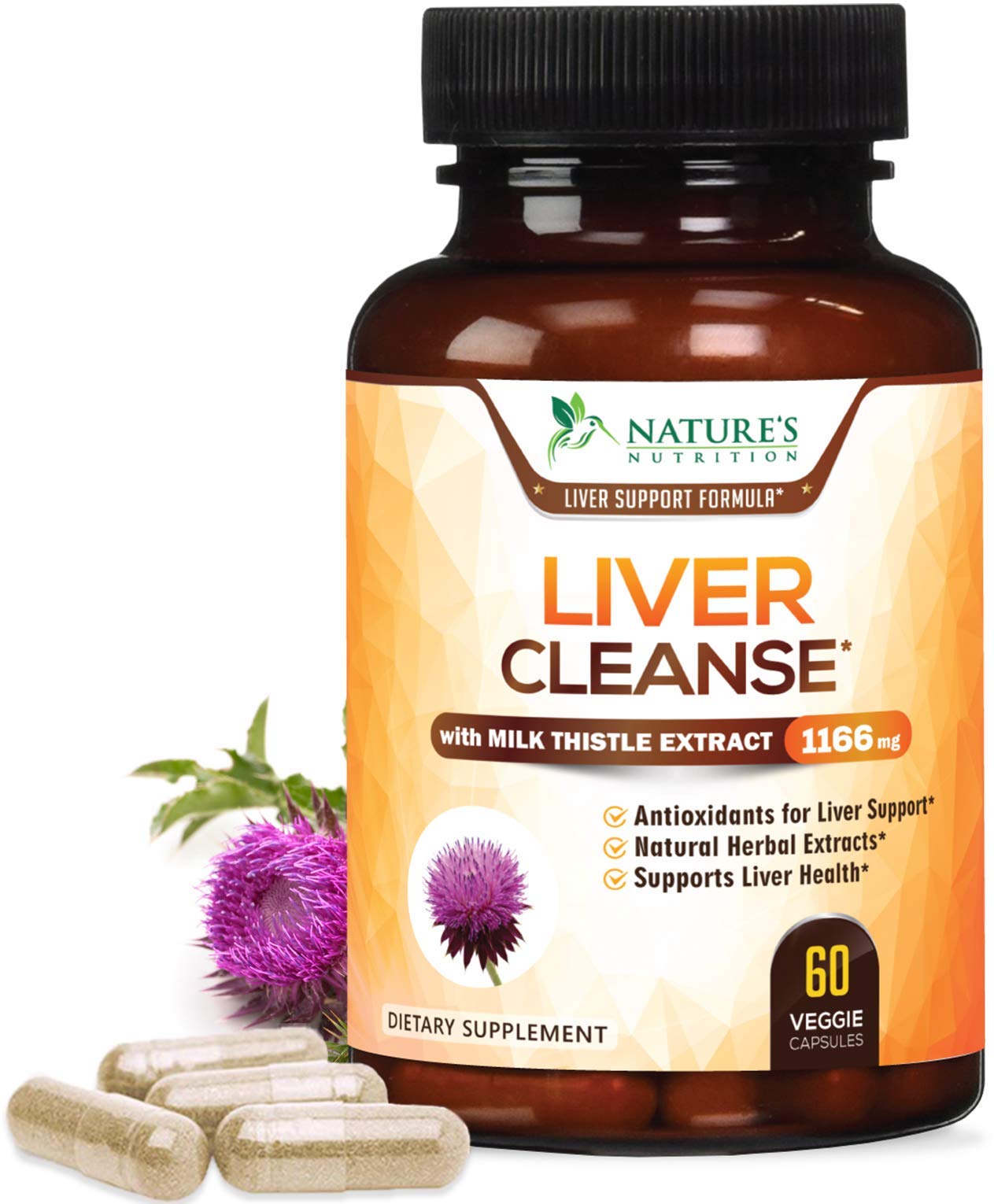 milk thistle liver detox capsules