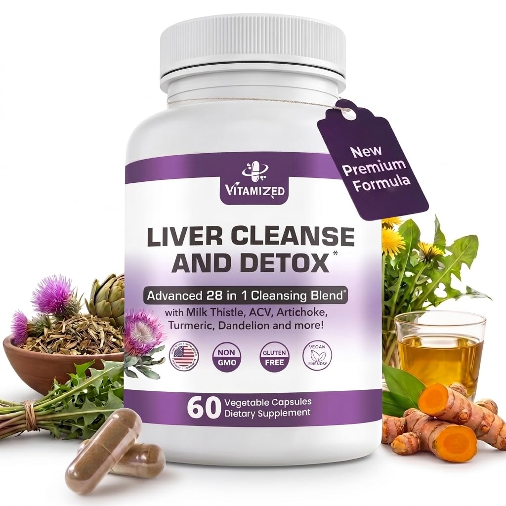milk thistle liver detox capsules