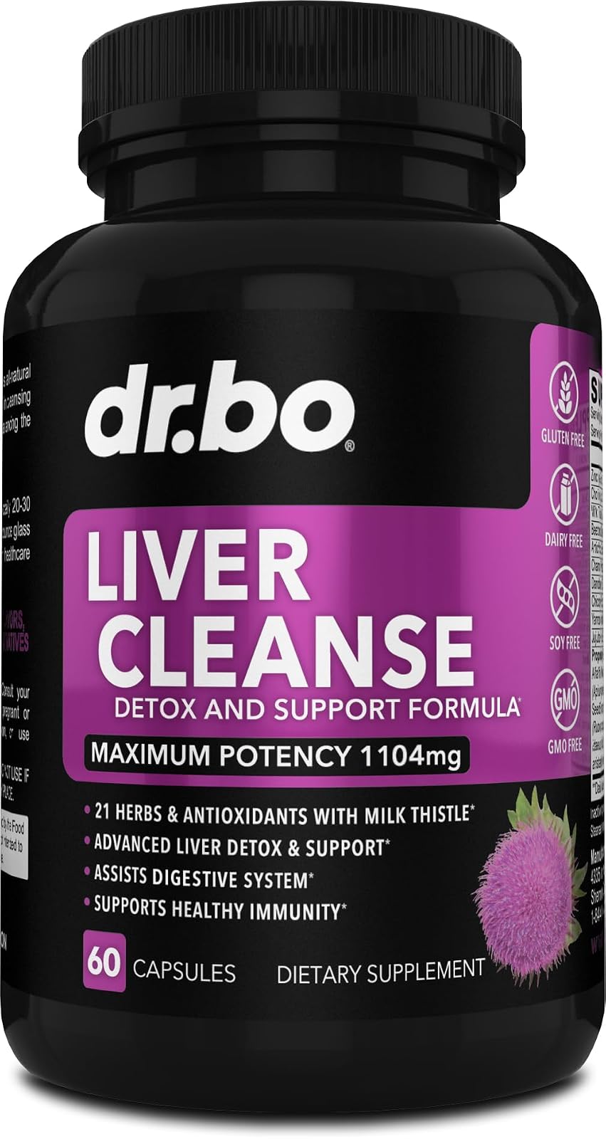 milk thistle liver detox capsules