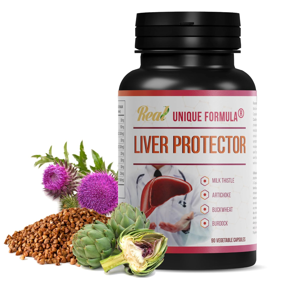 milk thistle liver detox capsules