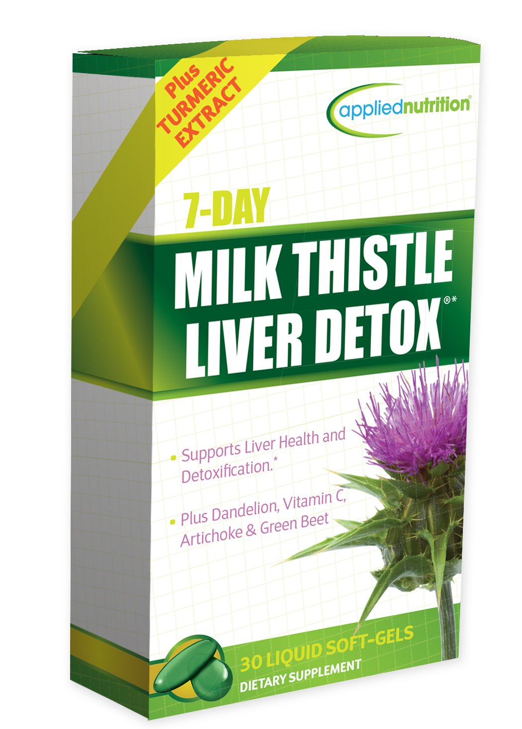 milk thistle liver detox capsules