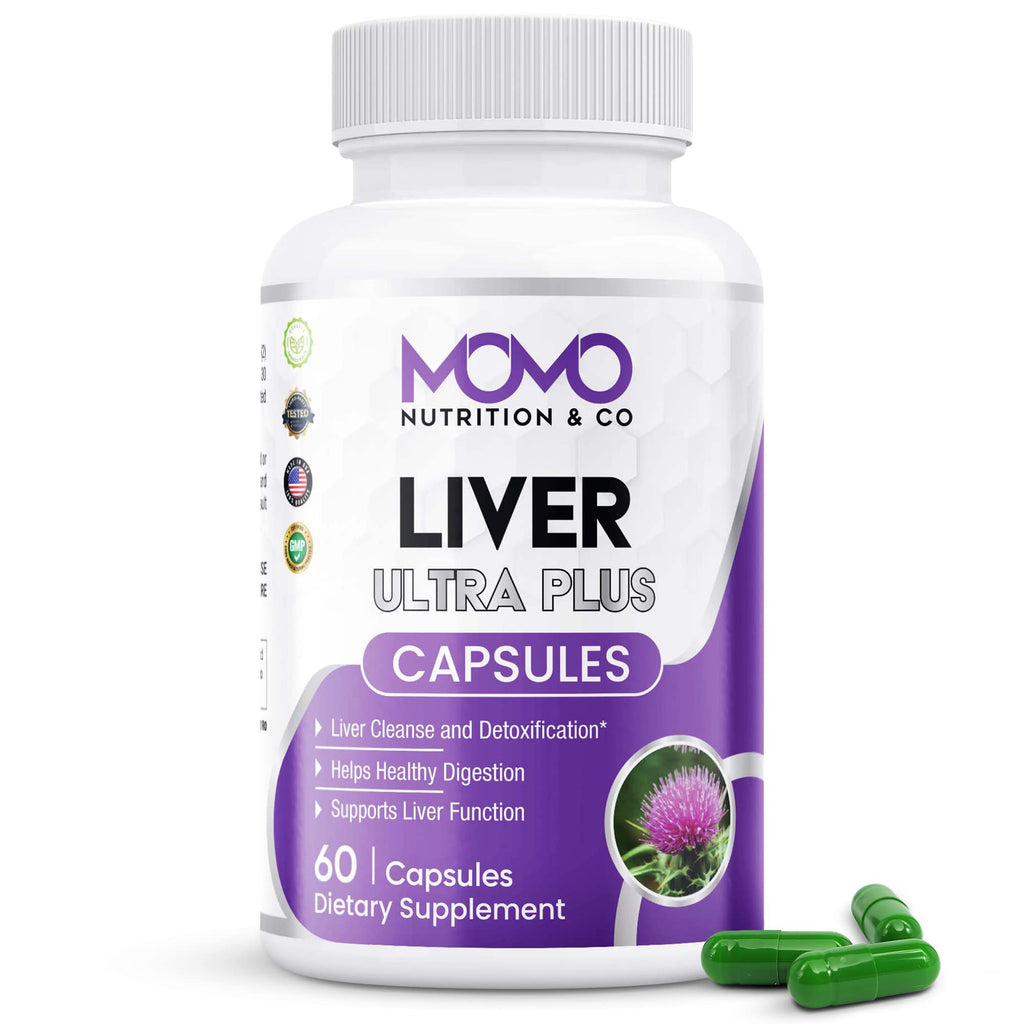Milk thistle liver detox capsules