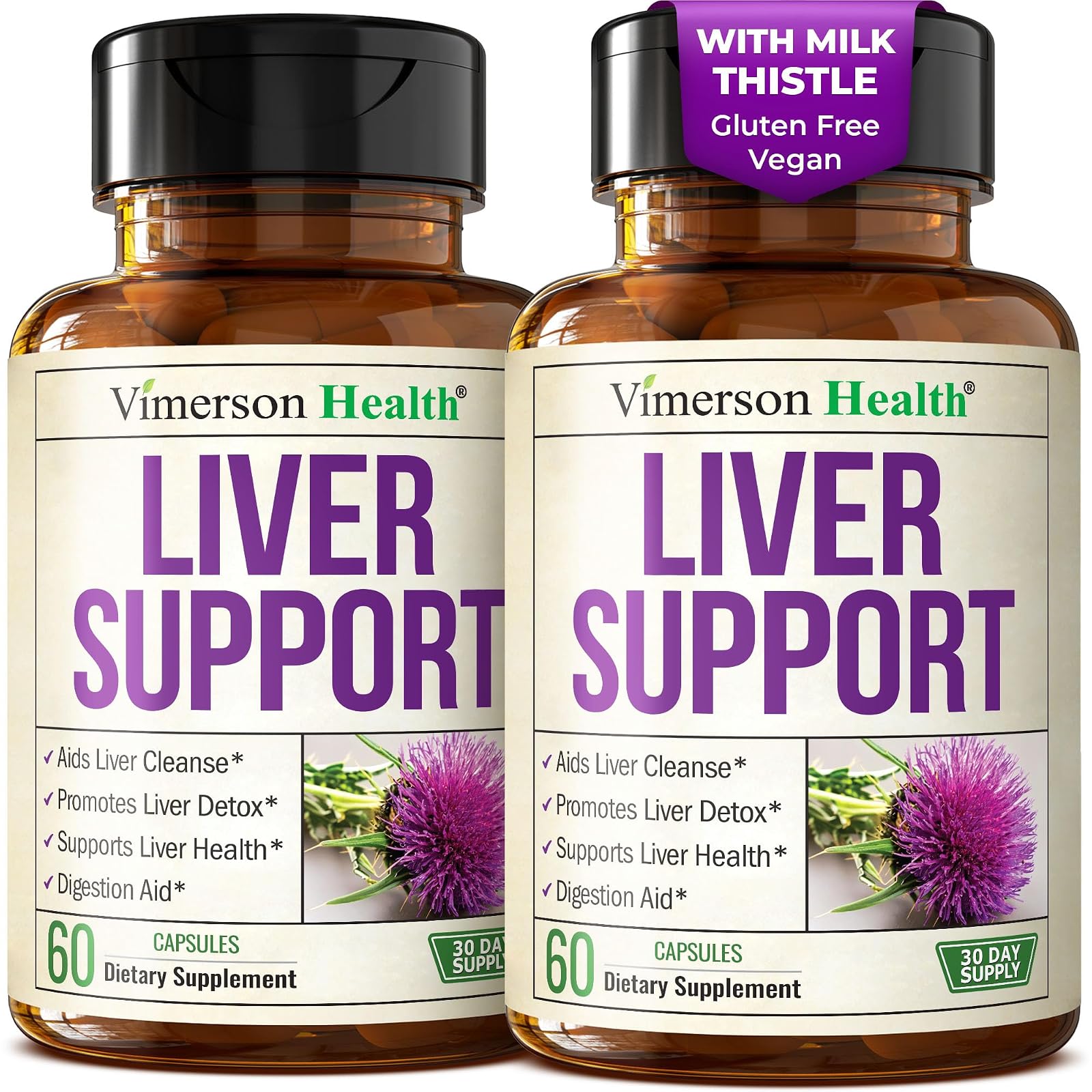 milk thistle liver detox capsules