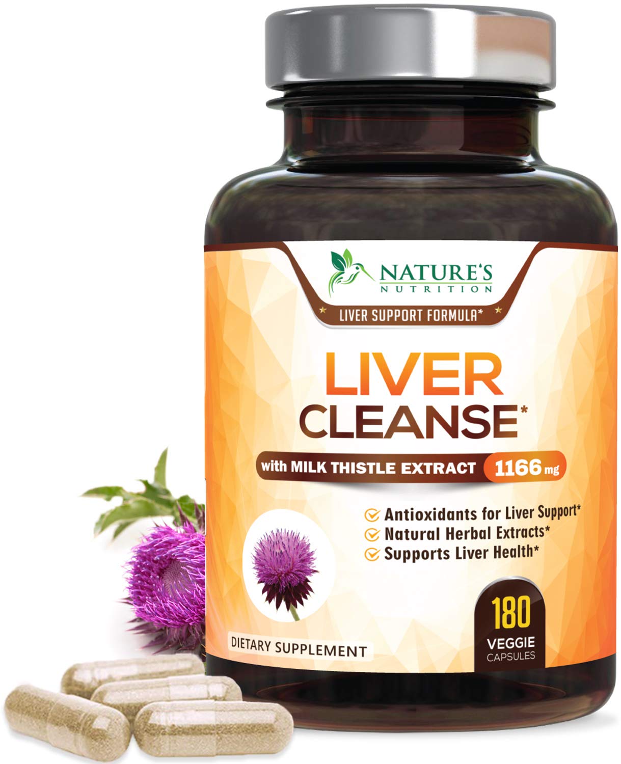 milk thistle liver detox capsules