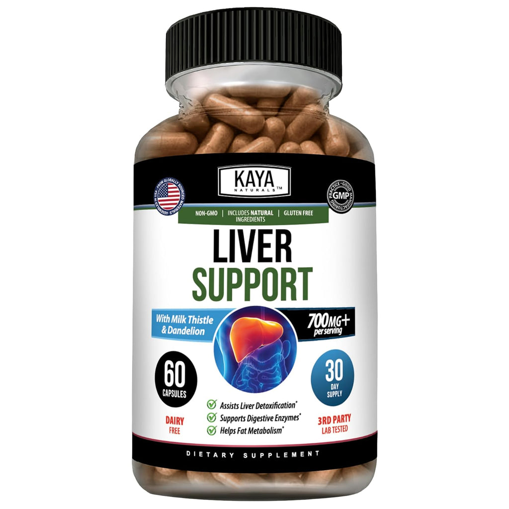 milk thistle liver detox capsules