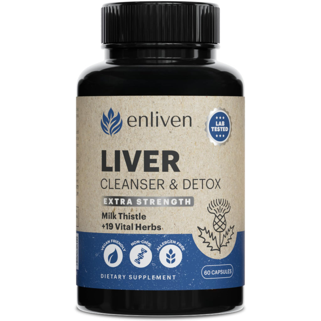 milk thistle liver detox capsules