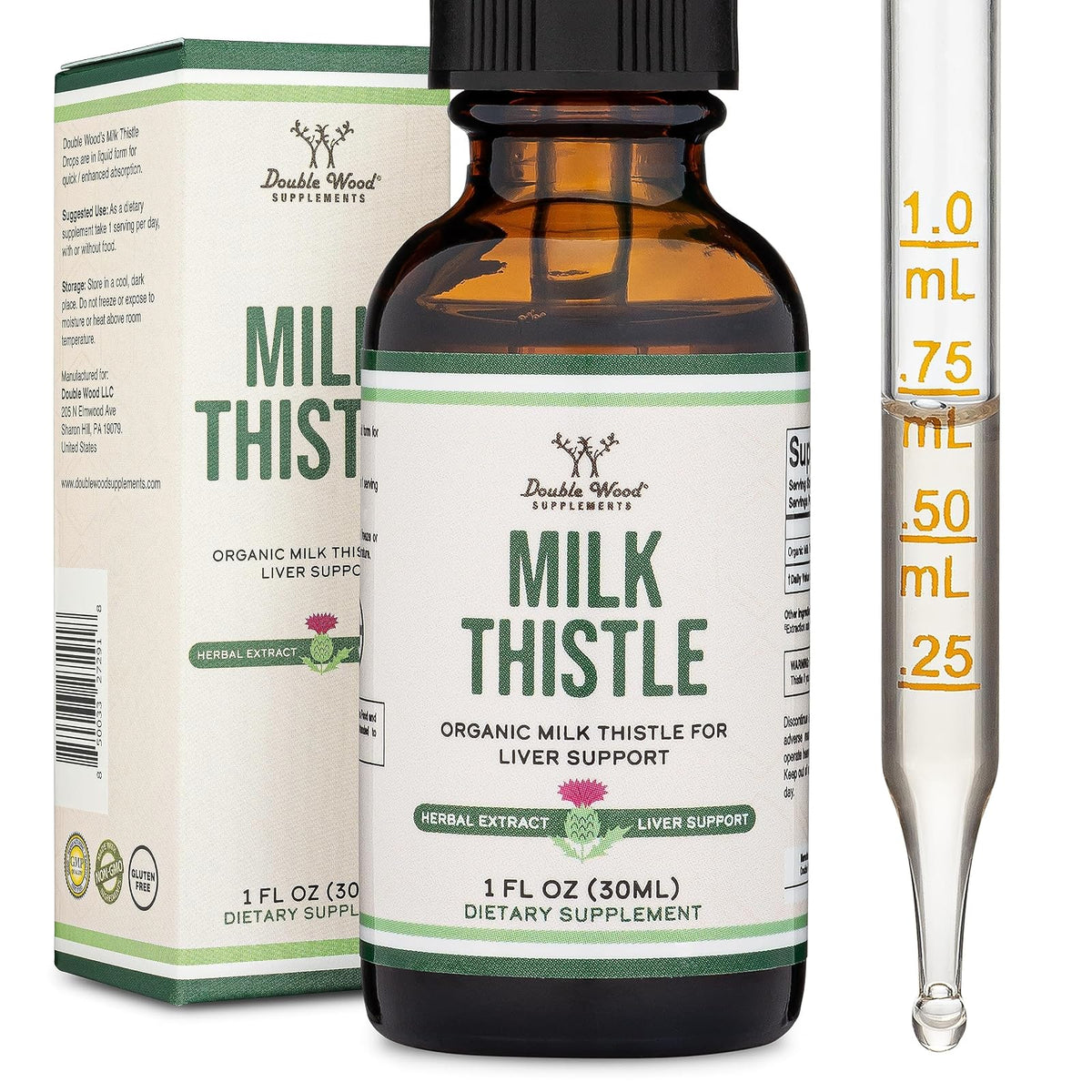 milk thistle liver detox drops