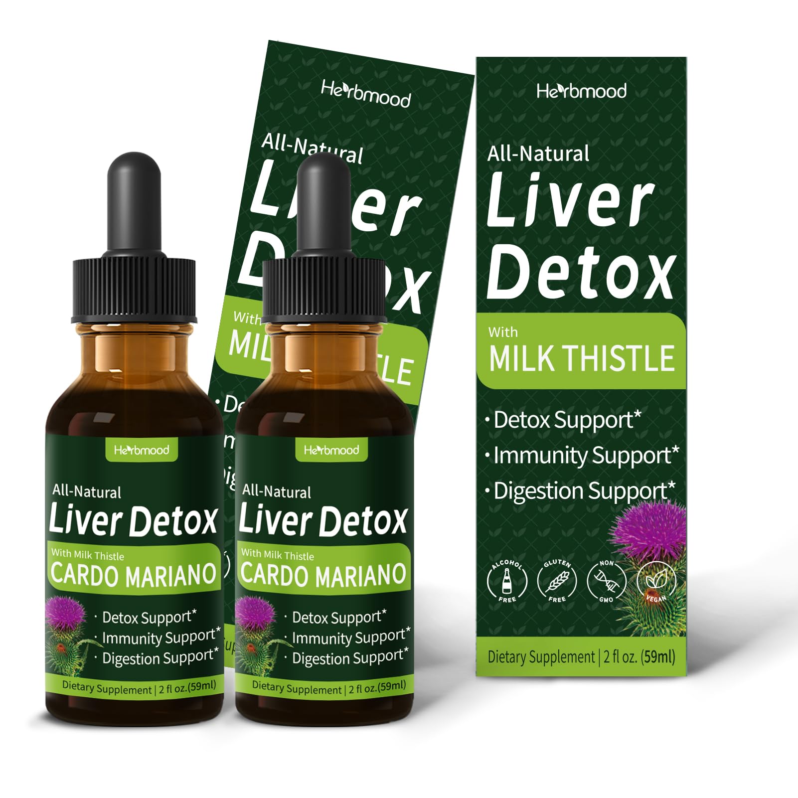 milk thistle liver detox drops