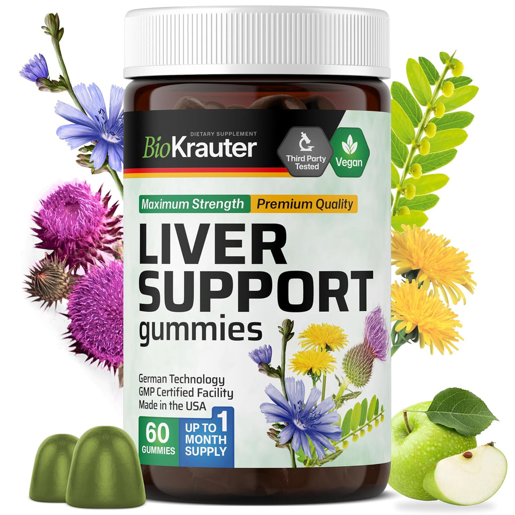 milk thistle liver detox gummies