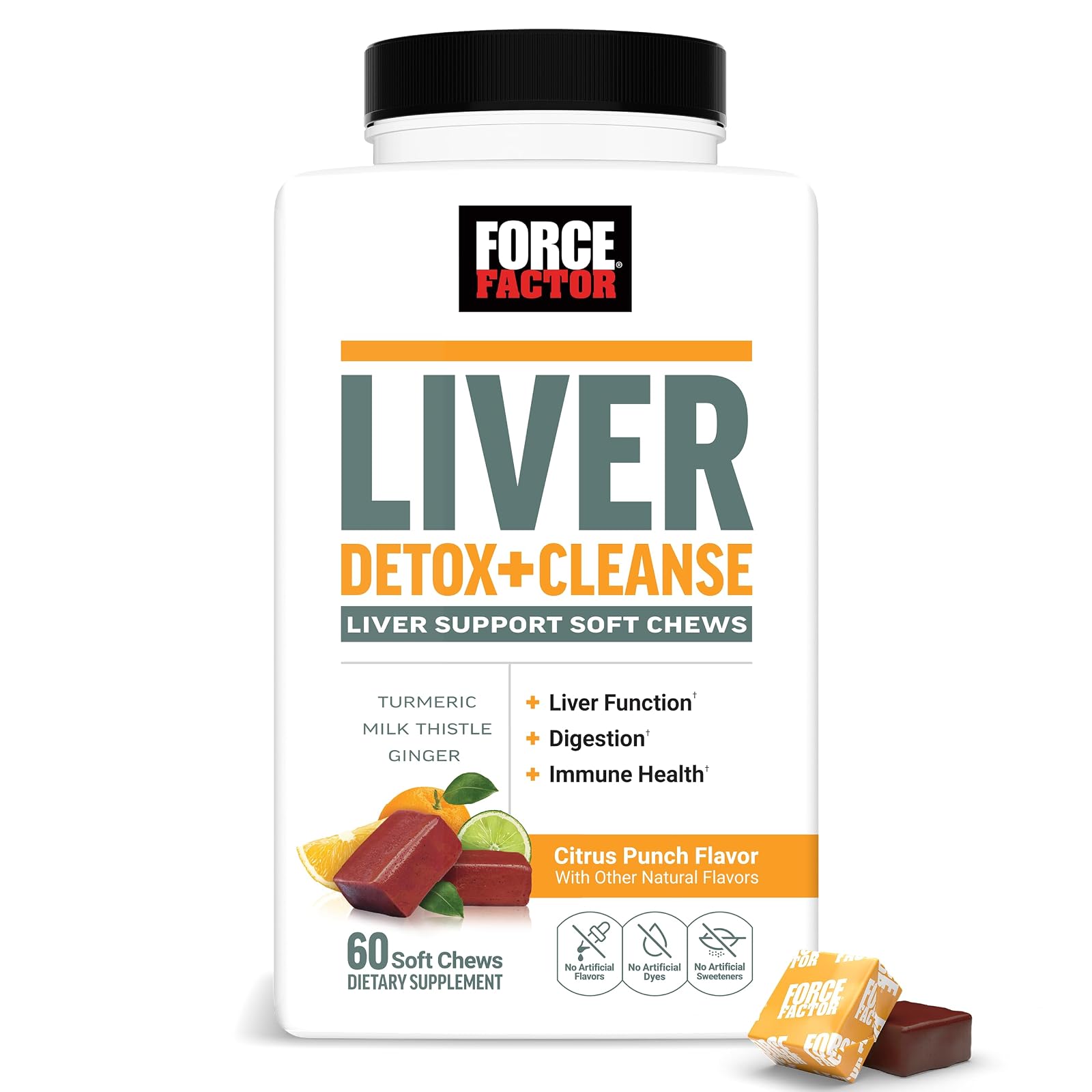milk thistle liver detox soft chews