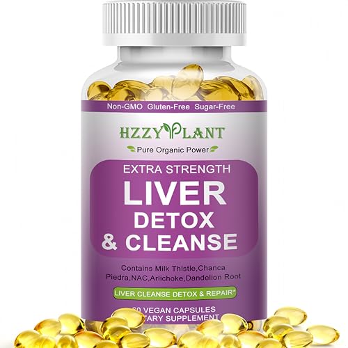 milk thistle liver detox softgels