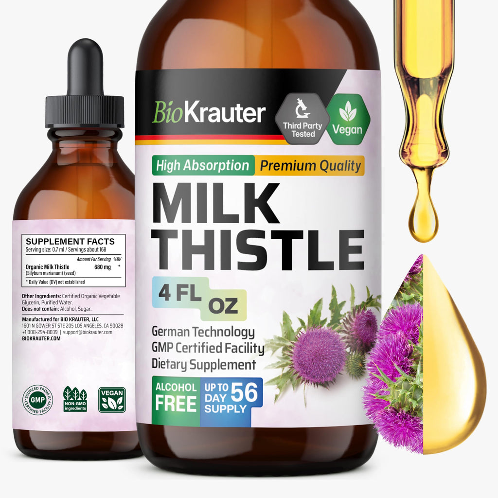milk thistle liver detox supplement