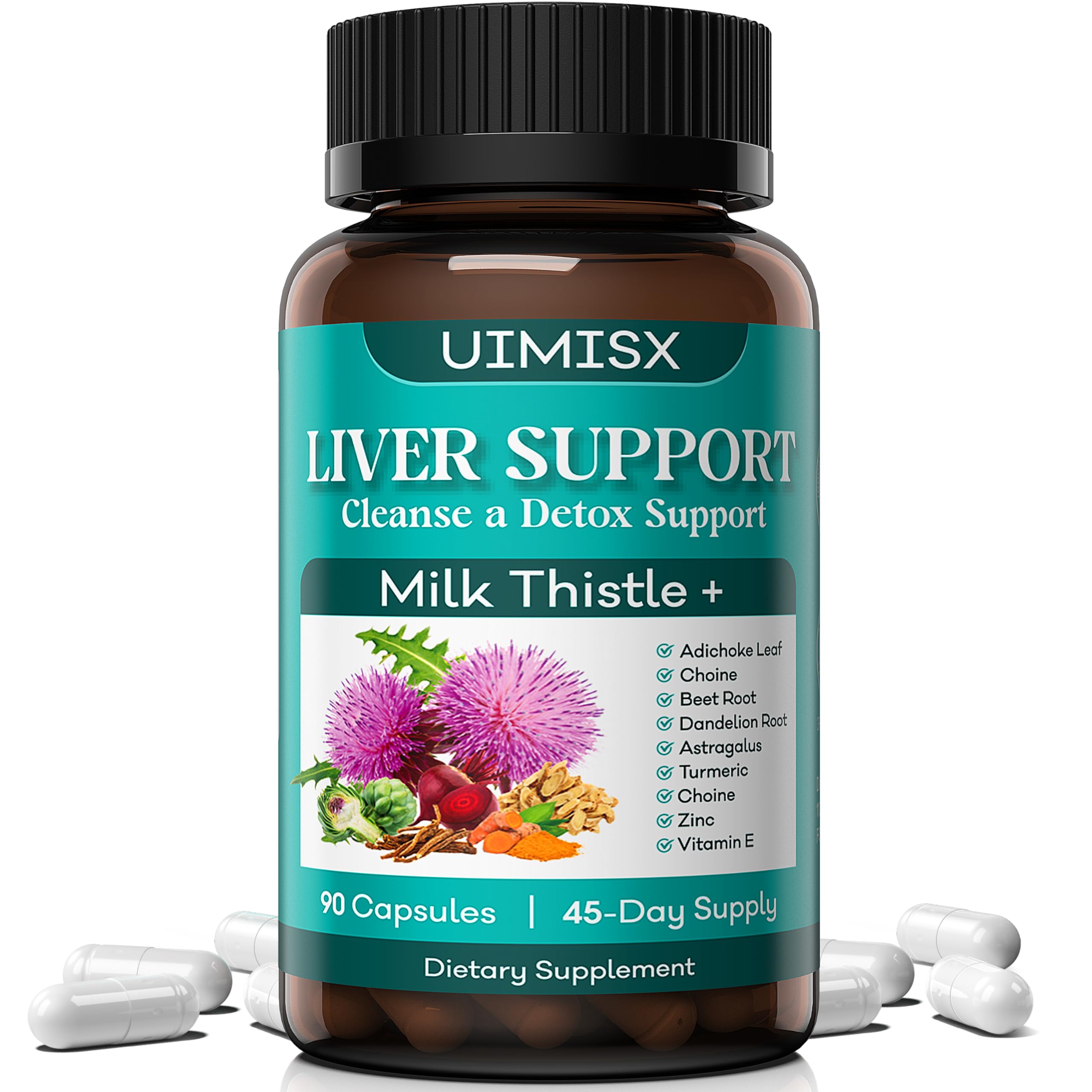 milk thistle liver detox supplement