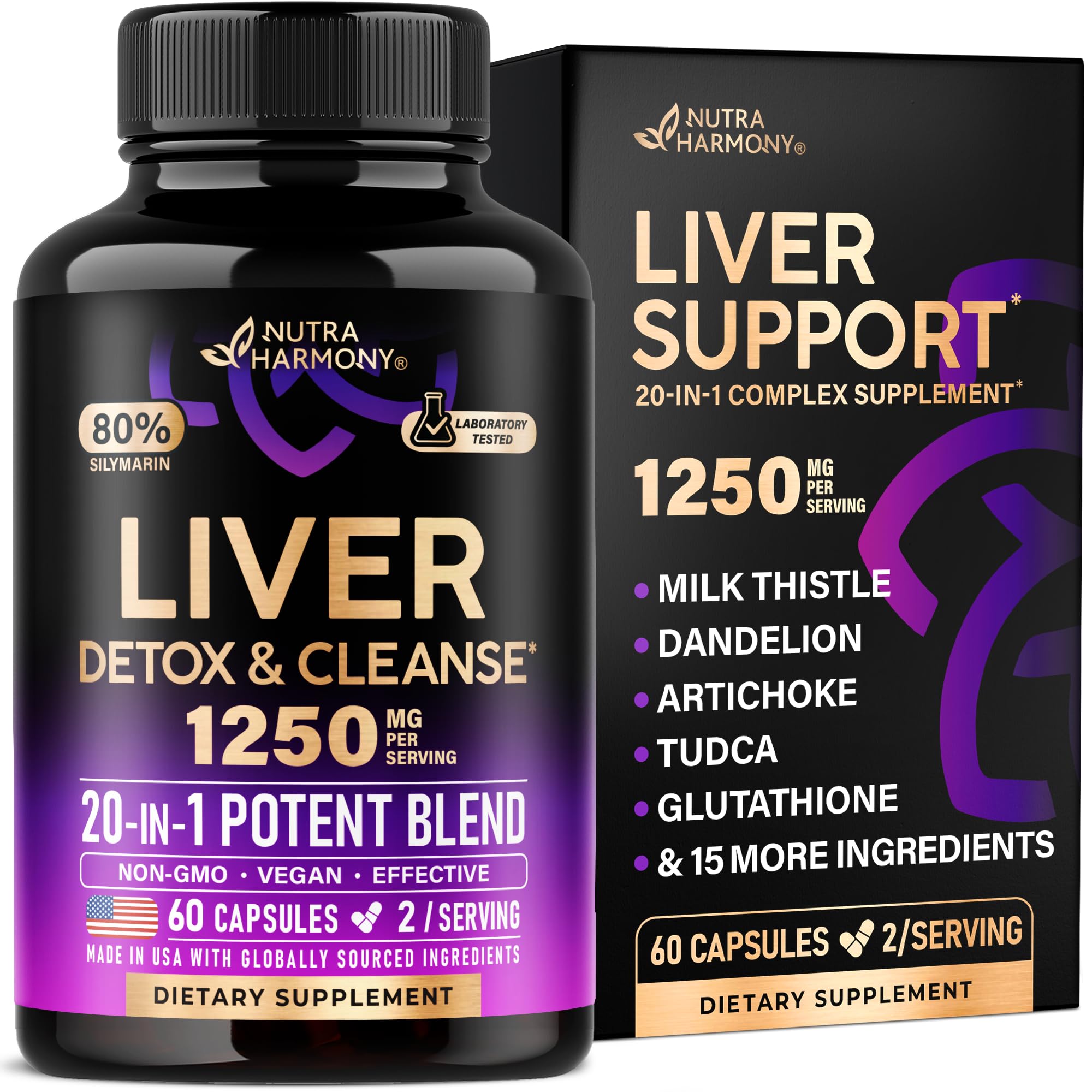 milk thistle liver detox supplement