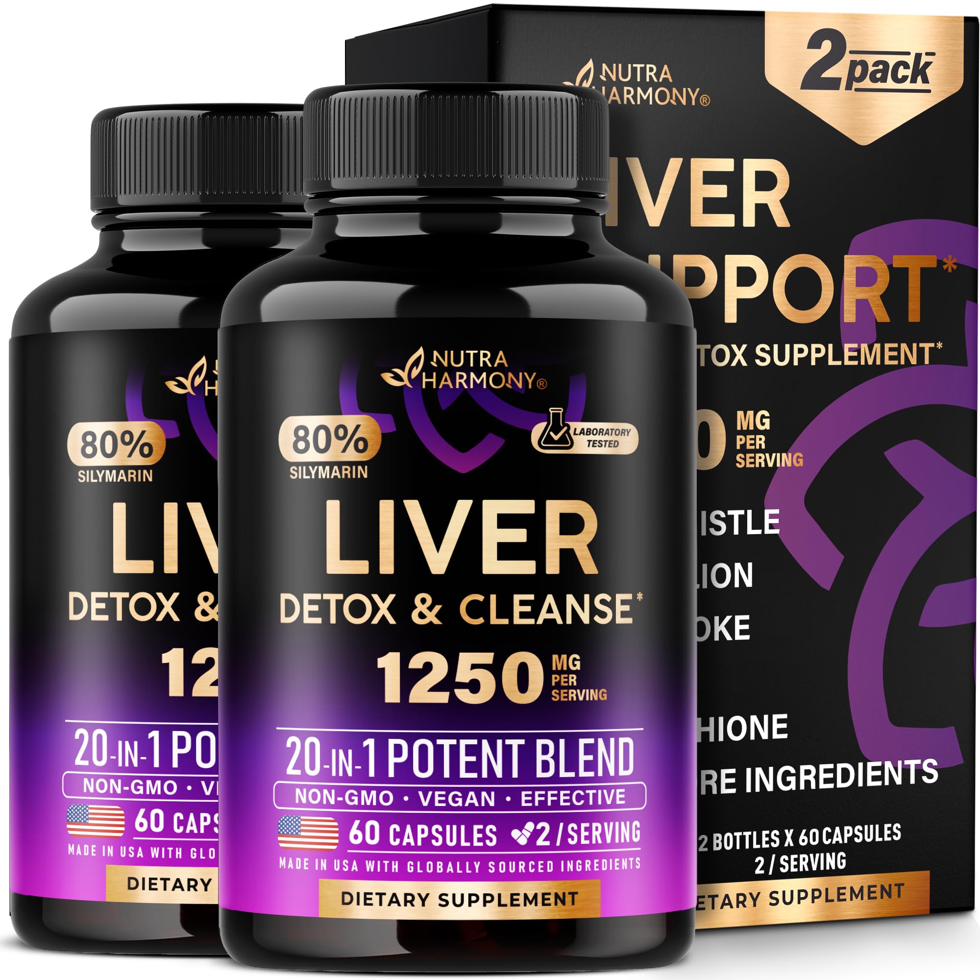 milk thistle liver detox supplement