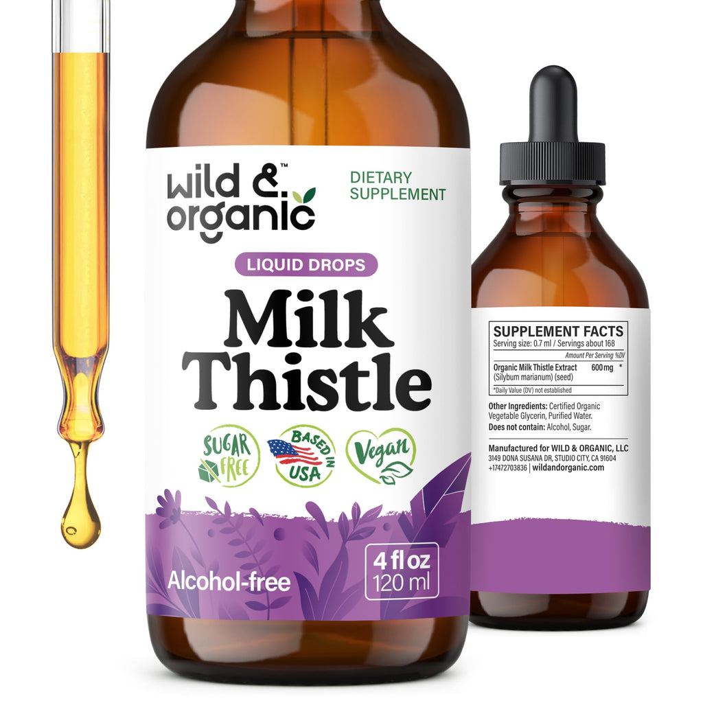 milk thistle liver detox support