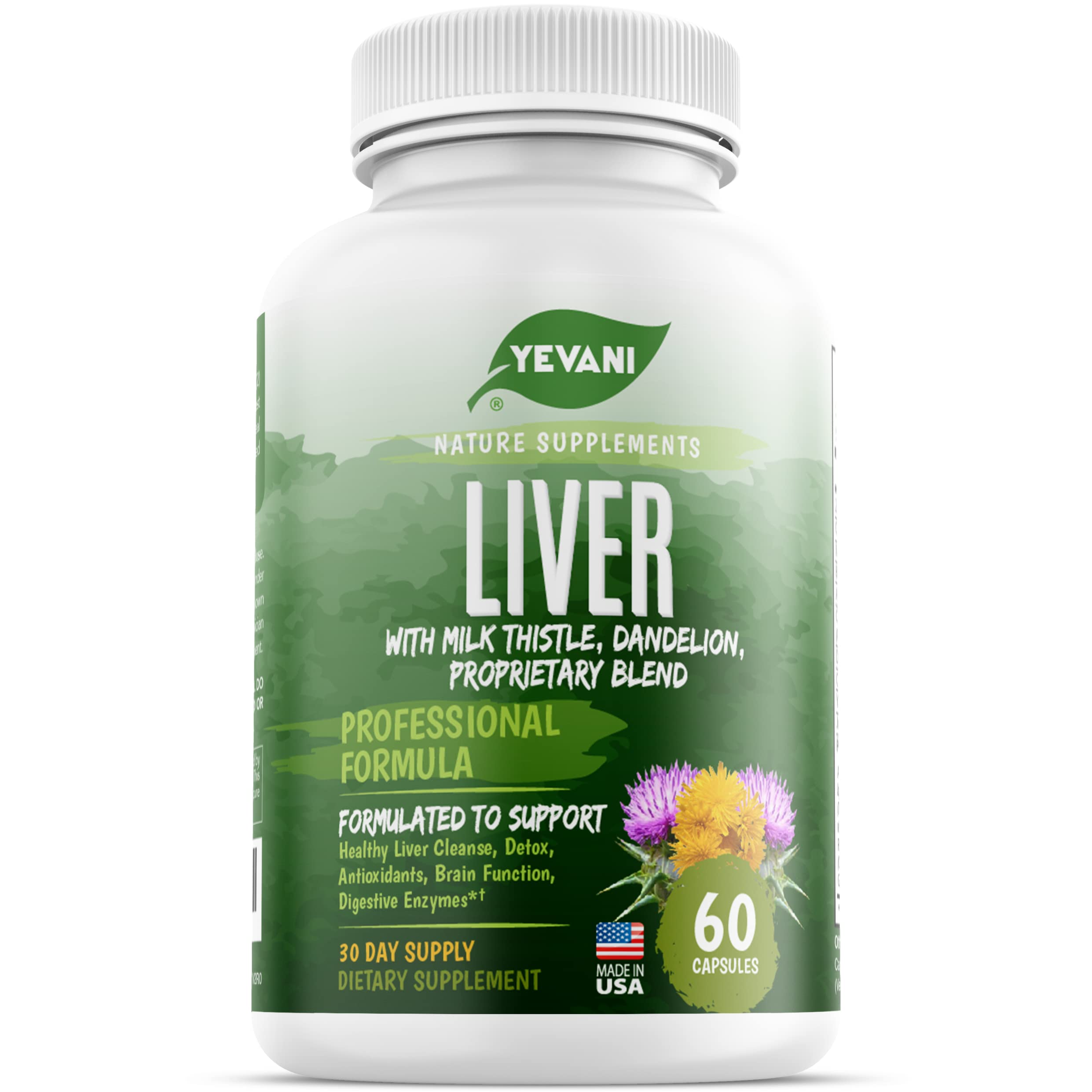 milk thistle liver detox support