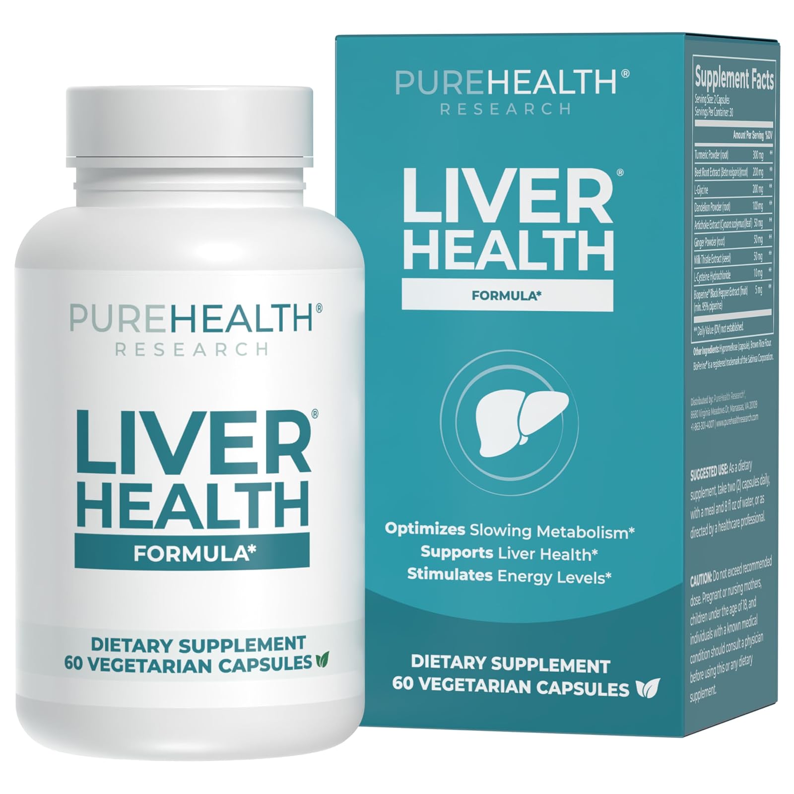 milk thistle liver health supplement
