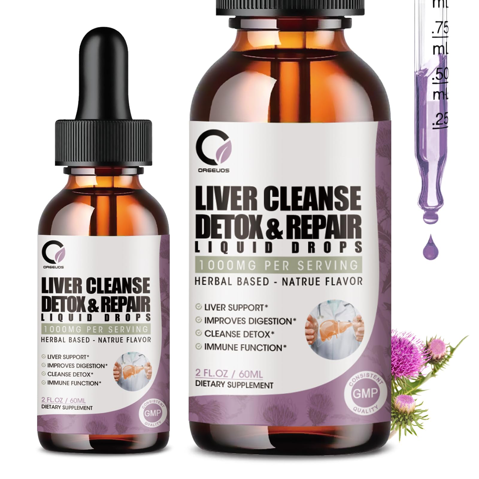 milk thistle liver health supplement