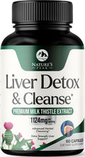 Milk Thistle liver support capsules