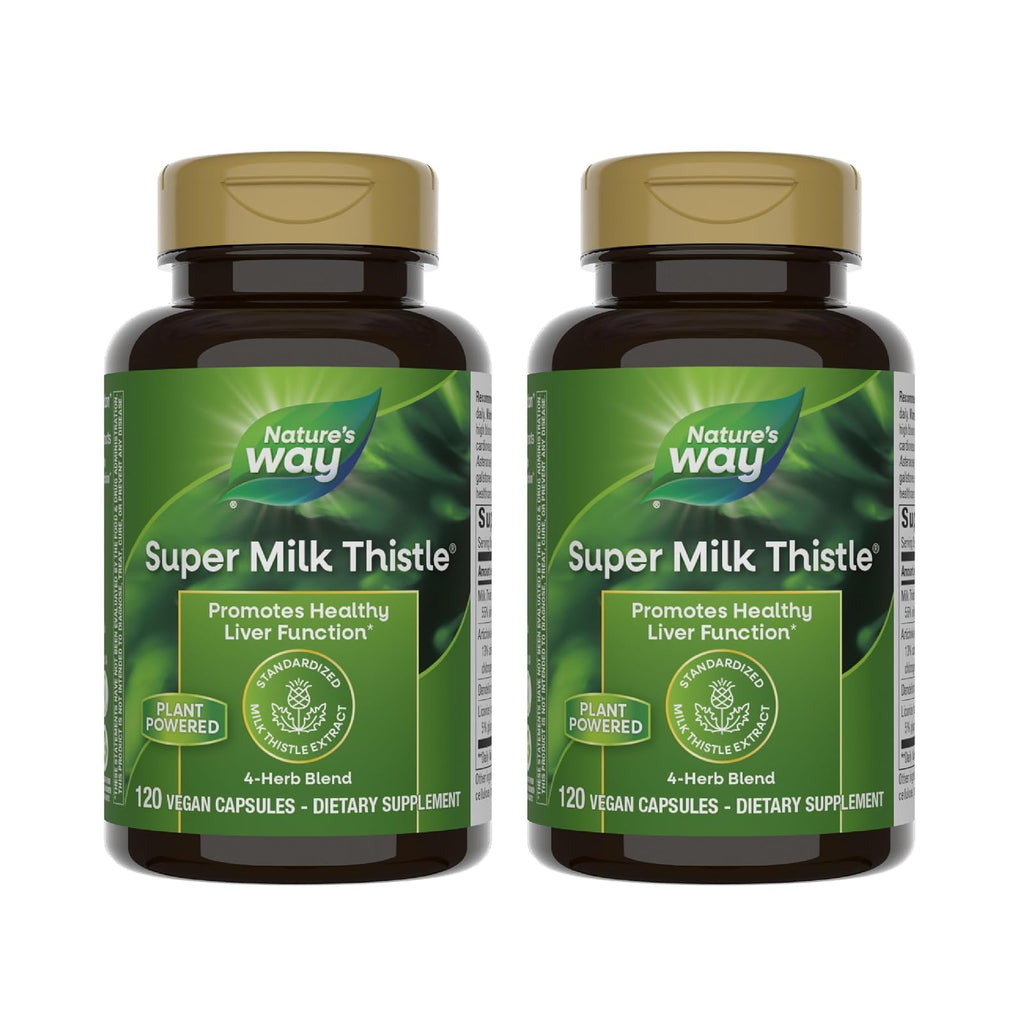 milk thistle liver support capsules