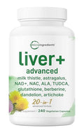 milk thistle liver support capsules