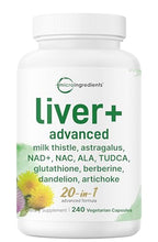 milk thistle liver support capsules