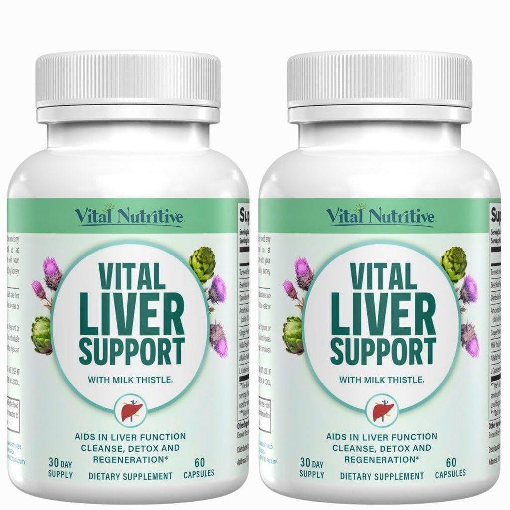 milk thistle liver support capsules
