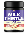 milk thistle liver support capsules