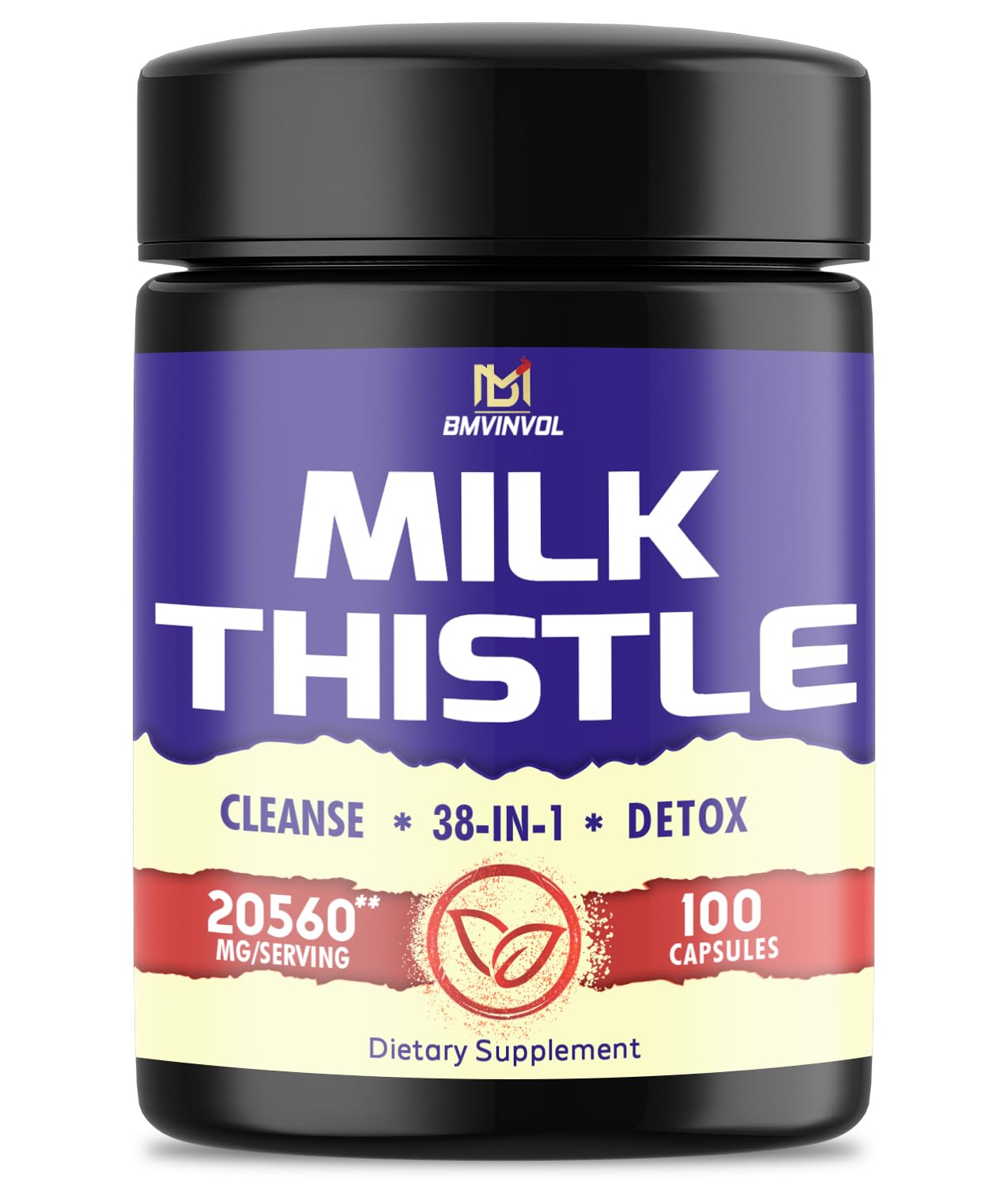 milk thistle liver support capsules