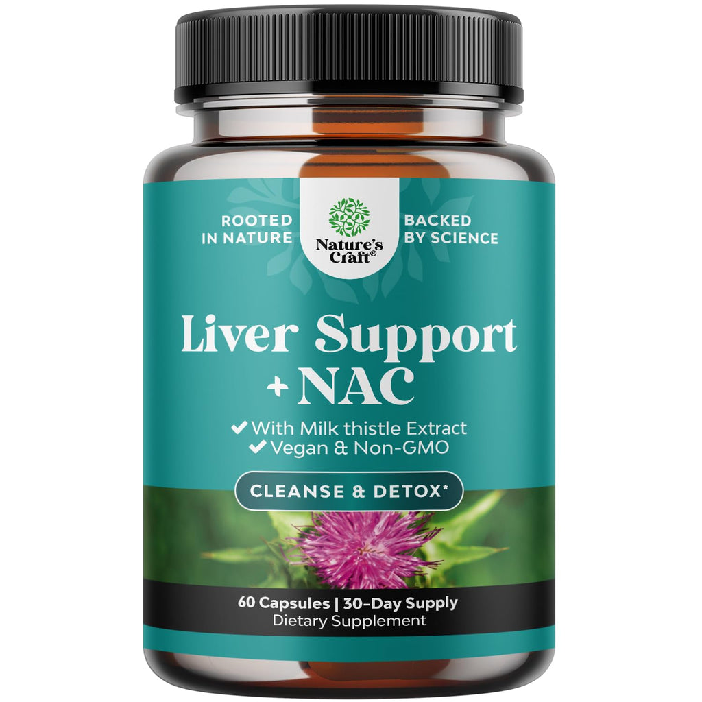 milk thistle liver support capsules