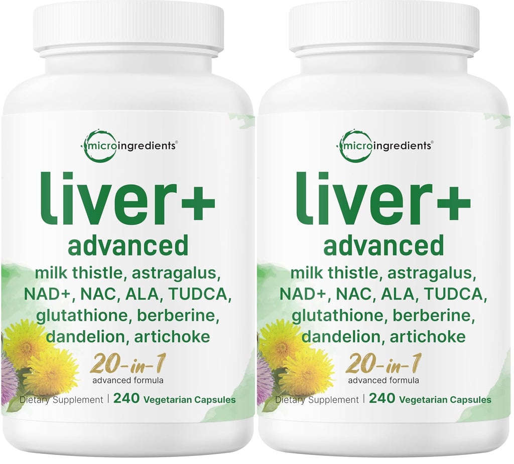 milk thistle liver support capsules