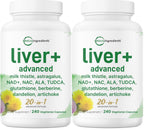 milk thistle liver support capsules